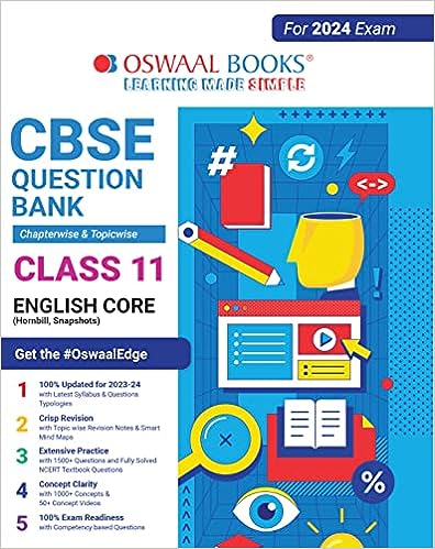 Oswaal Question Bank XI English Core CBSC Book Shop